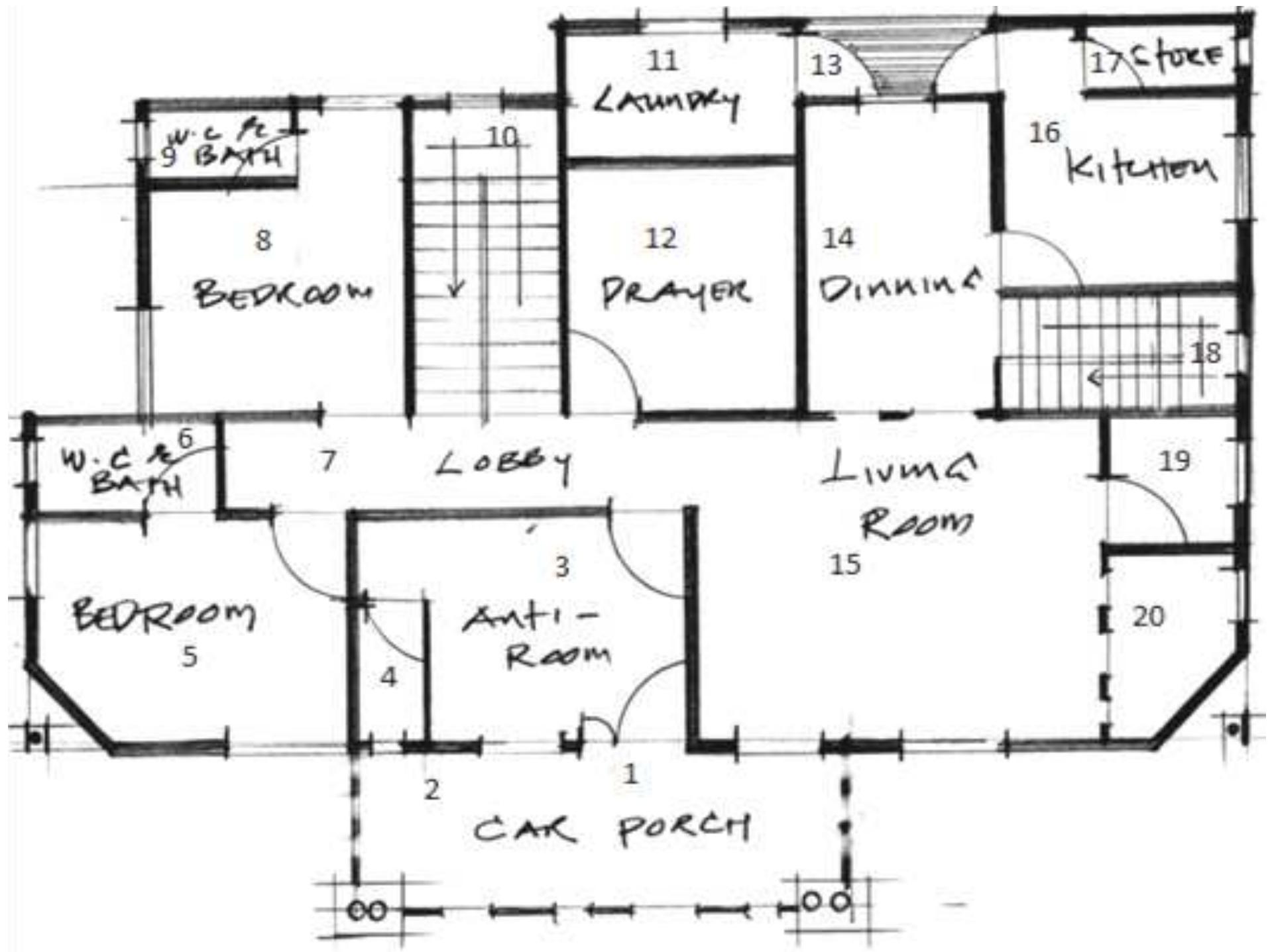 Figure 68 - from Domestic Architecture in Benin City: A