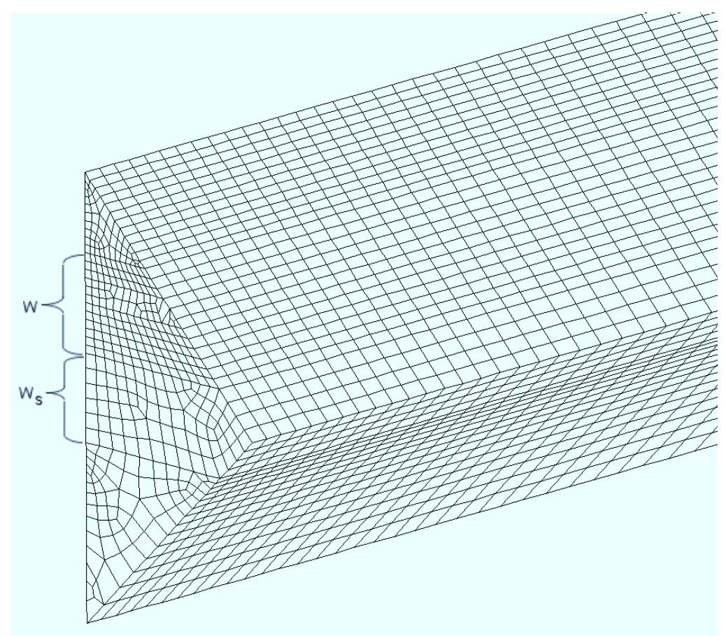 The 3-d unstructured grid shown in figure a2, consists of