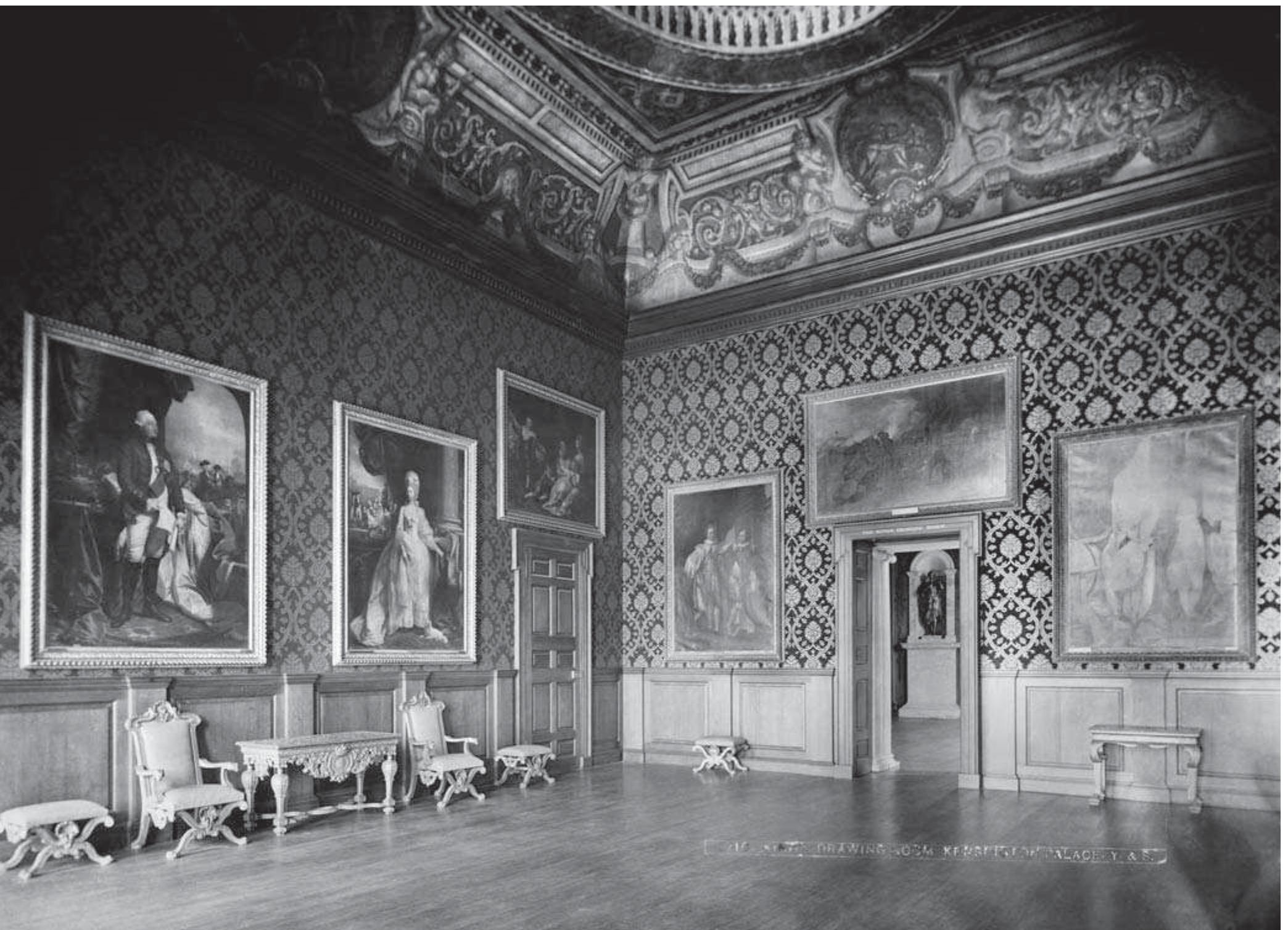 N the first years after his death, kensington palace was