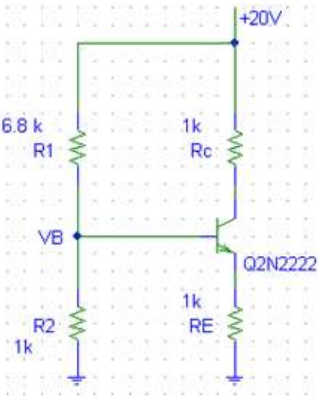 Example 9: determine v cz and ic in the voltage-divider