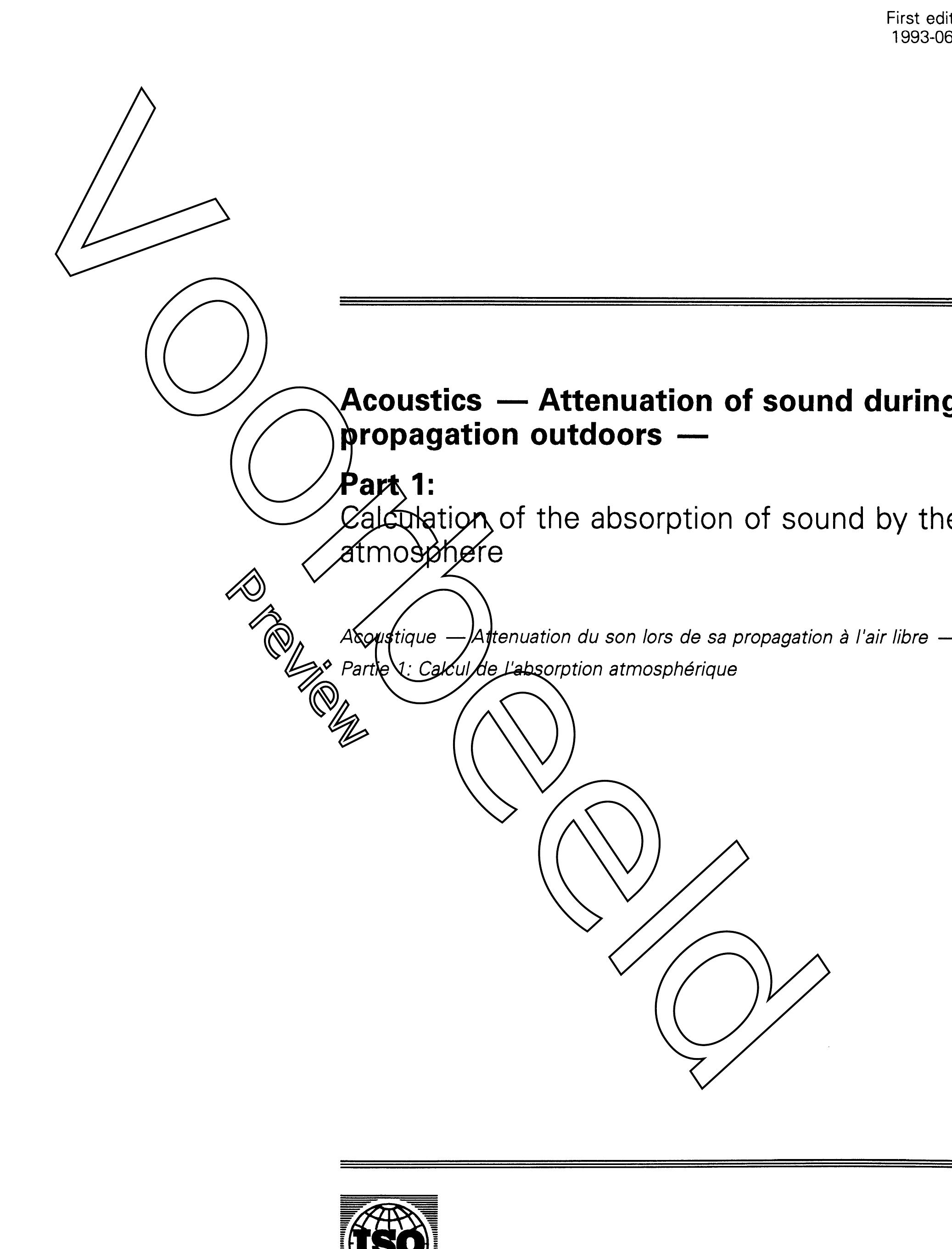 (PDF) Acoustics -Attenuation of Sound during propagation outdoors ...