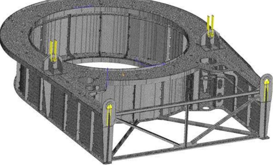 Fem model of the slewing platform. 3.1. fem model
