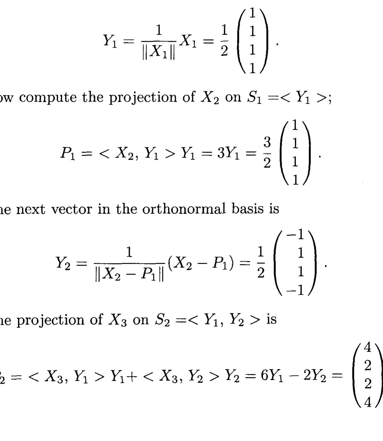 In the first place the columns x1, x2, x3 of the matrix are