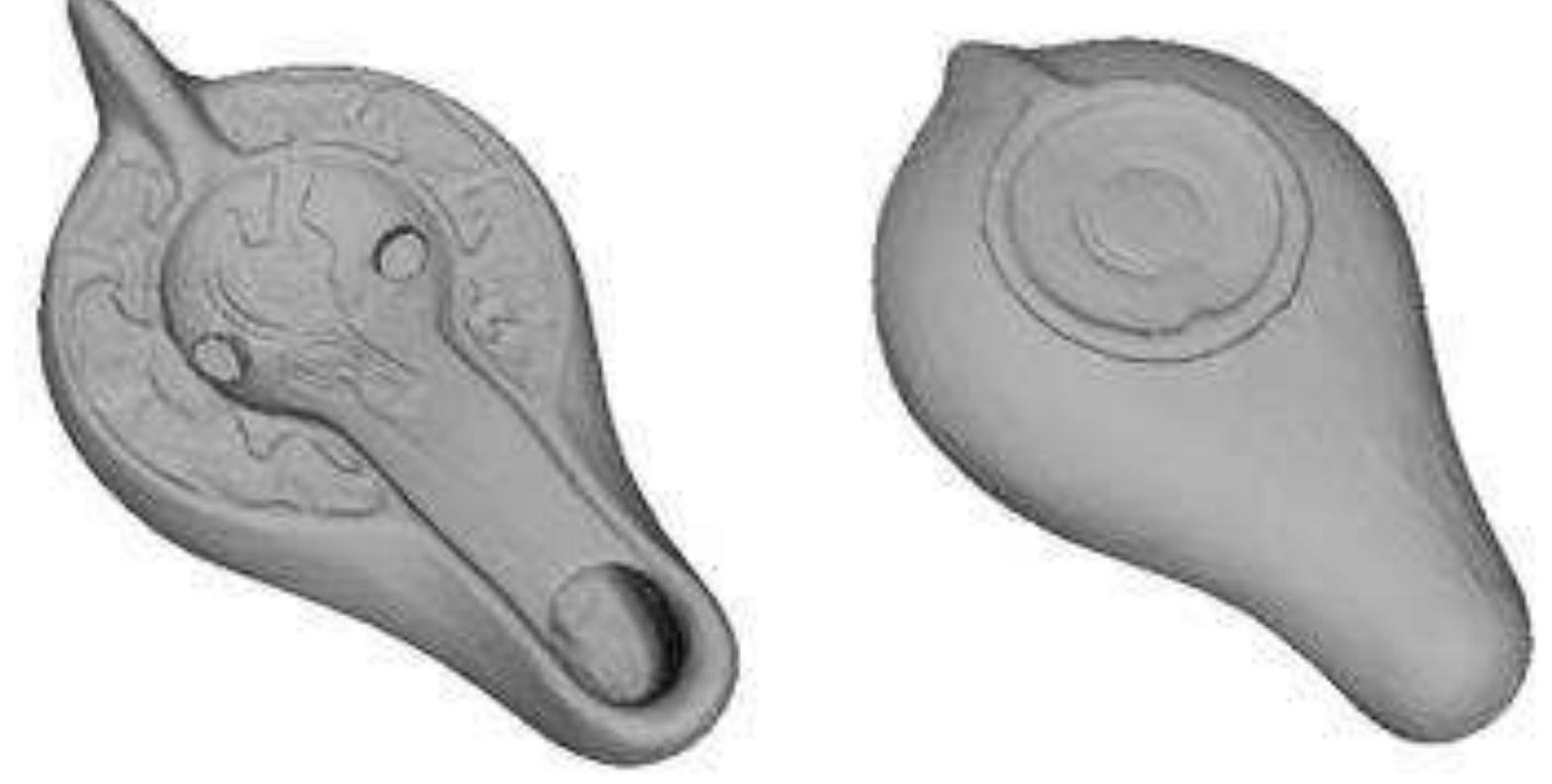 Mu 4519 3d models, top and base isometric views fig. 105. mu