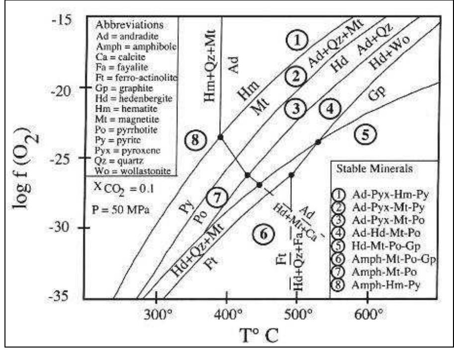 Figure 3 - from Advances in Skarn Type Gold Deposits