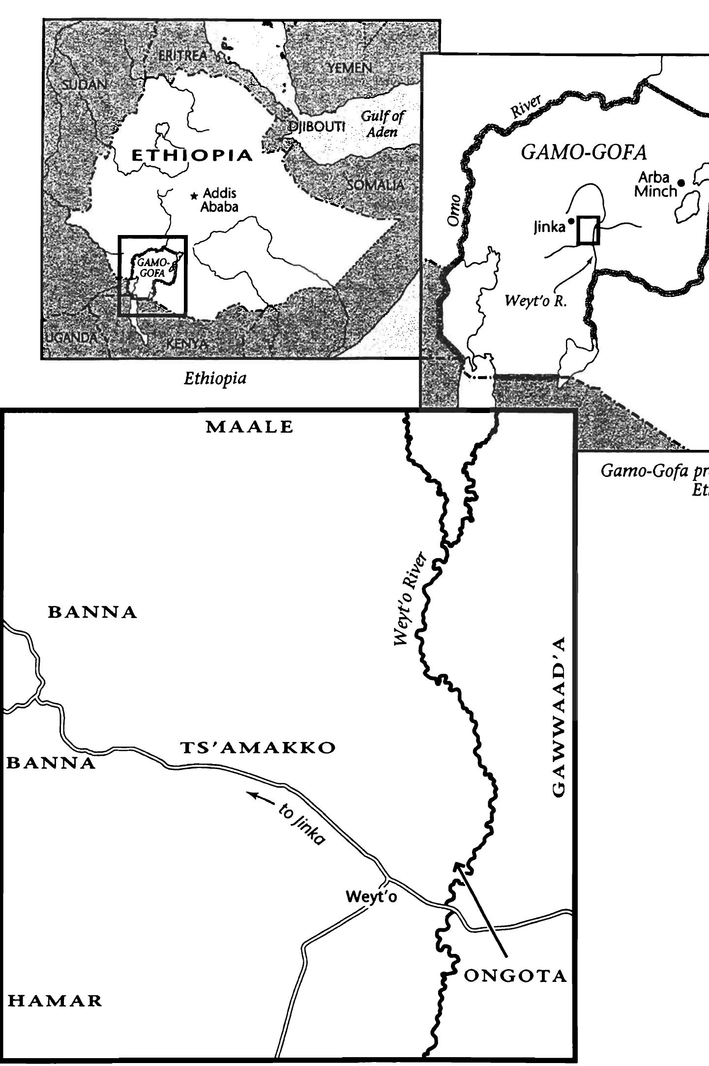 Weyt’o river area in gamo-gofa province, ethiopia.