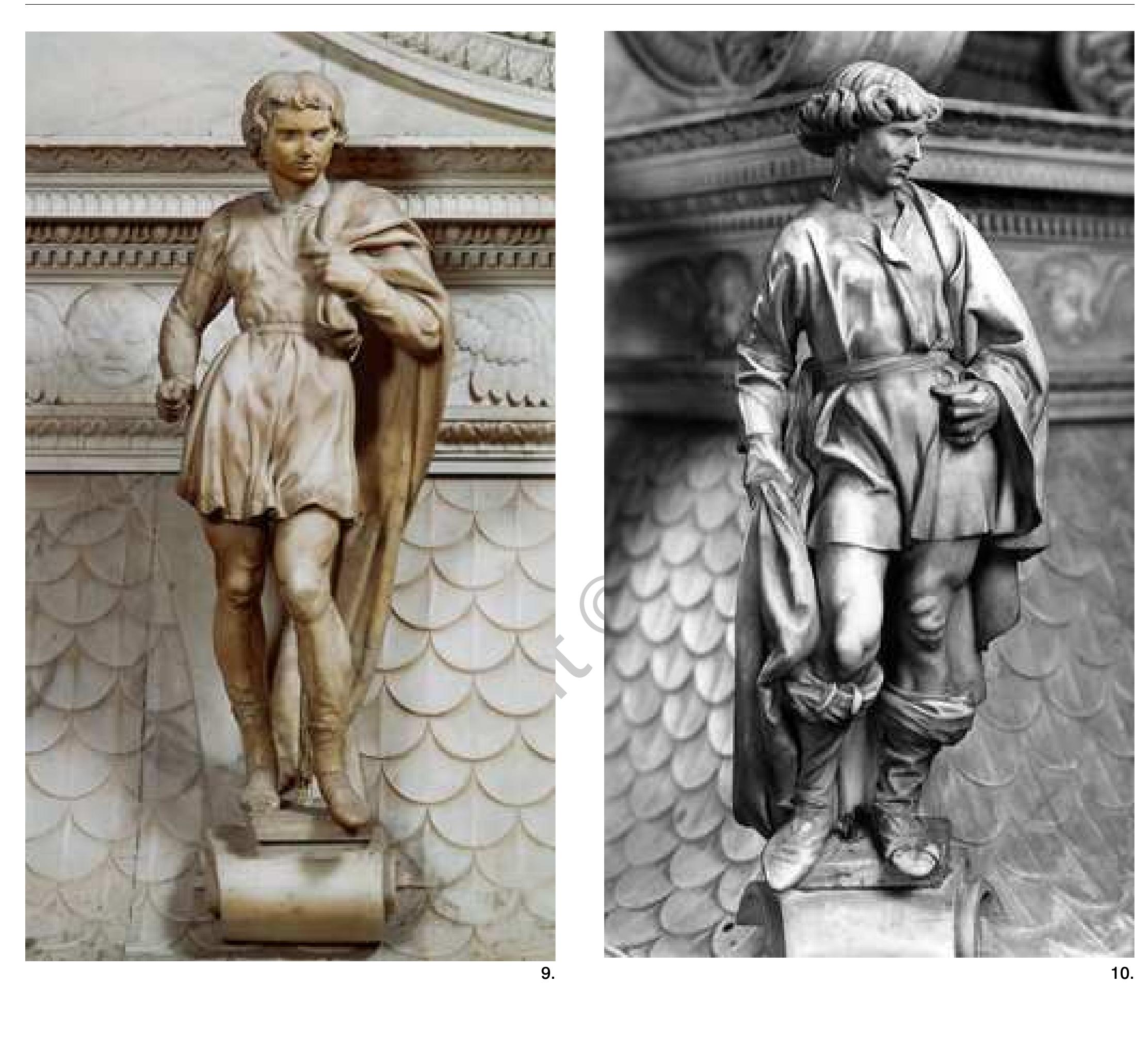 9. michelangelo, «saint proculus», 1495, arca di san