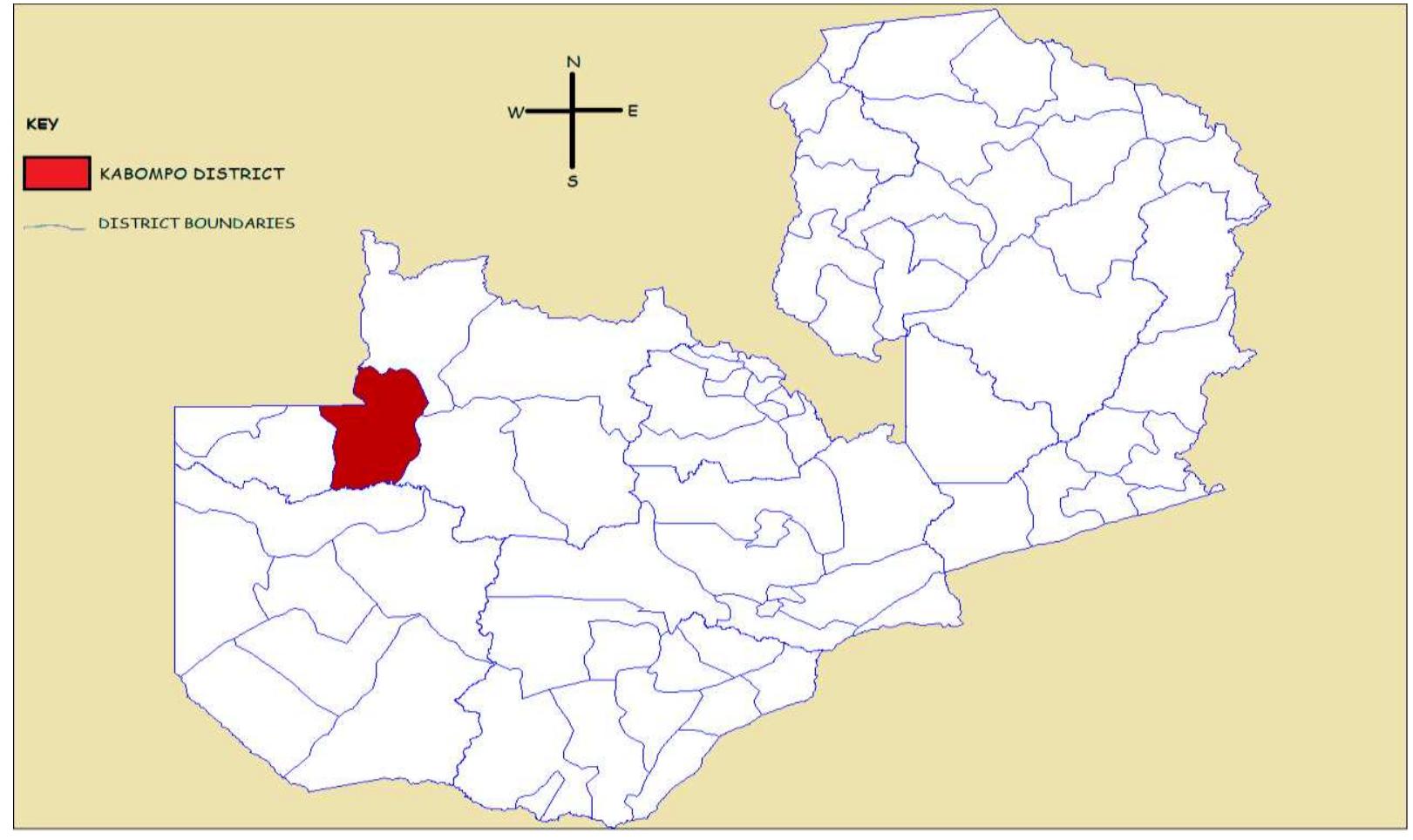Plate 1: study area - kabompo district