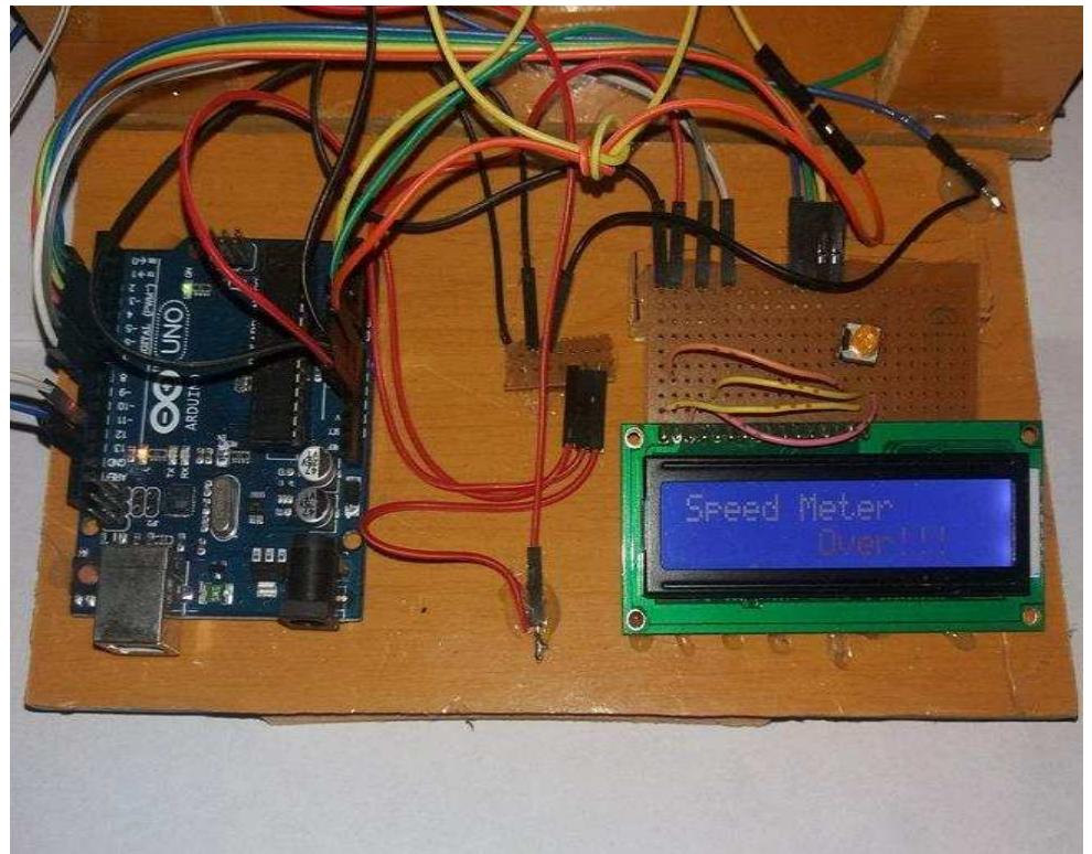 Speed exceeds the limit: in this step, speed of moving