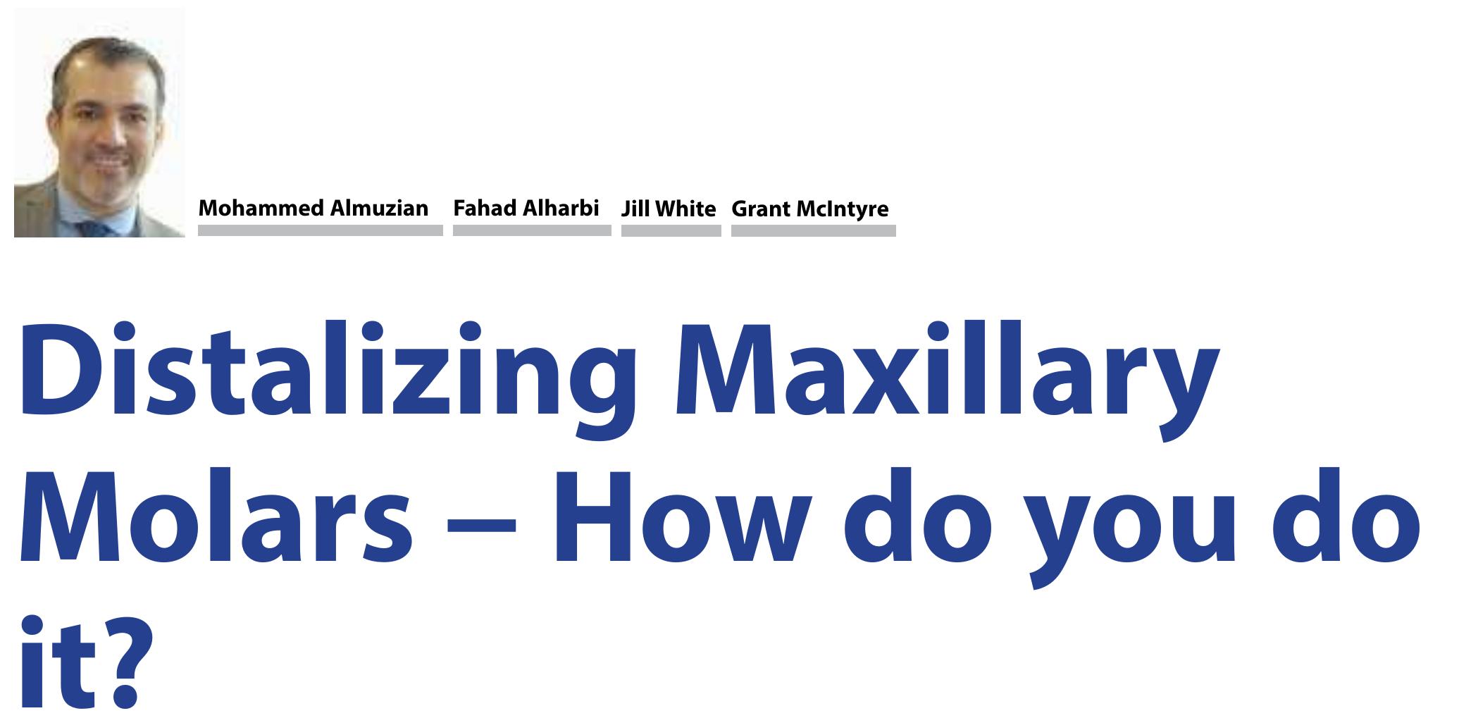 (PDF) A Review of Molar Distalisation Techniques