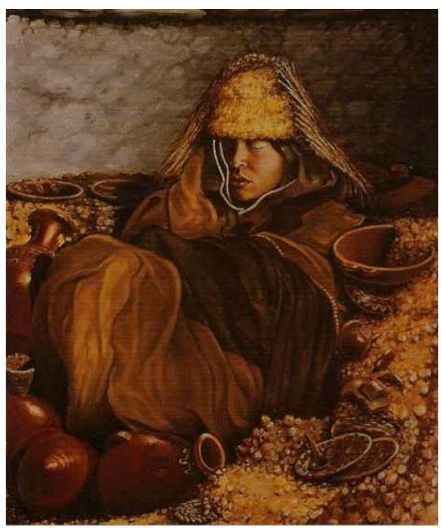 Figure 2 - THE INCA FROZEN MUMMIES FROM THE MOUNT