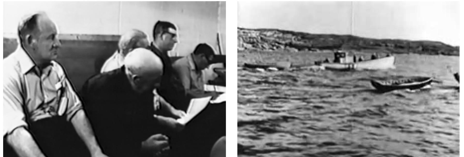 Still shots from a video of the fogo process out of this