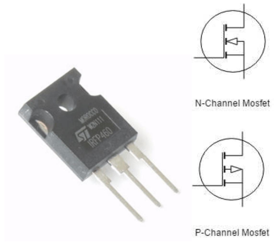 12: a mosfet device and electrical symbol [55]. as shown in