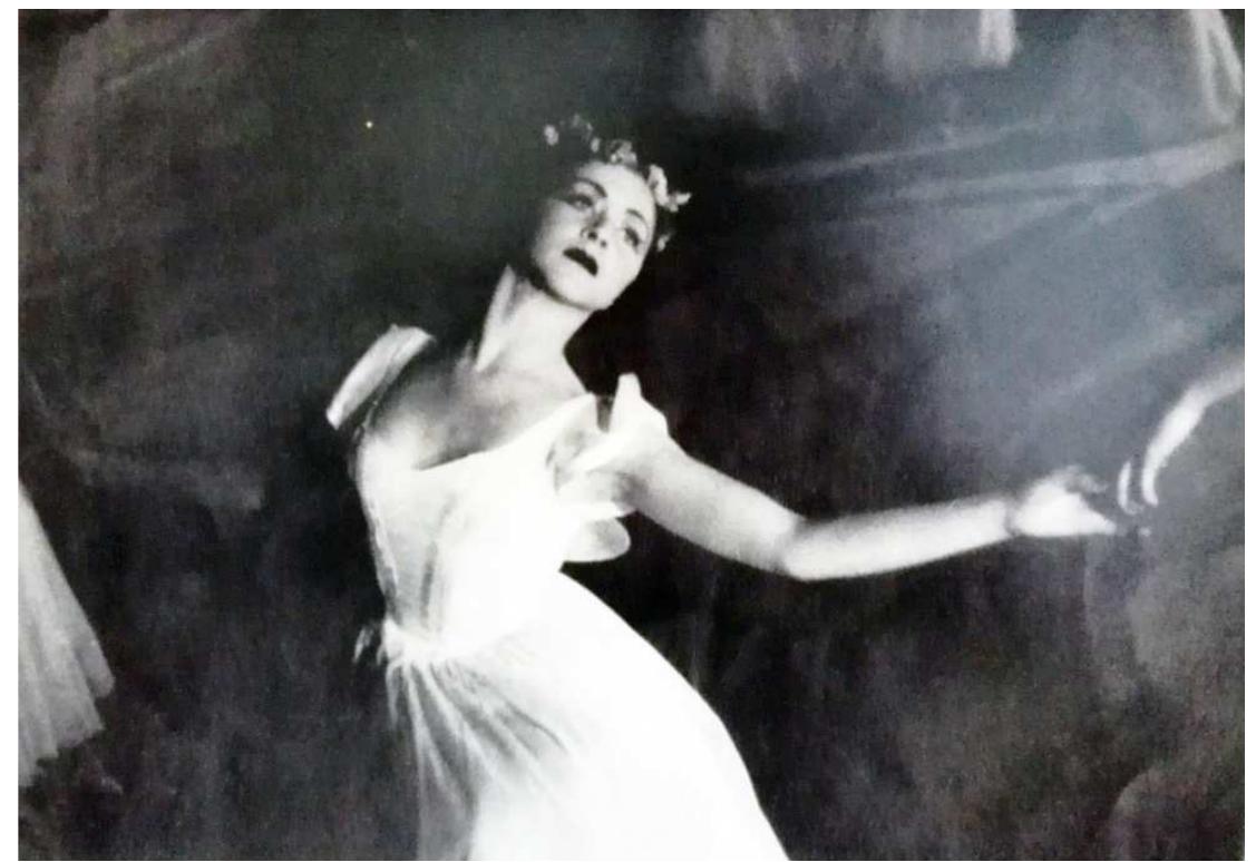 -3. sheila chisholm in les sylphides, 1950 source: courtesy