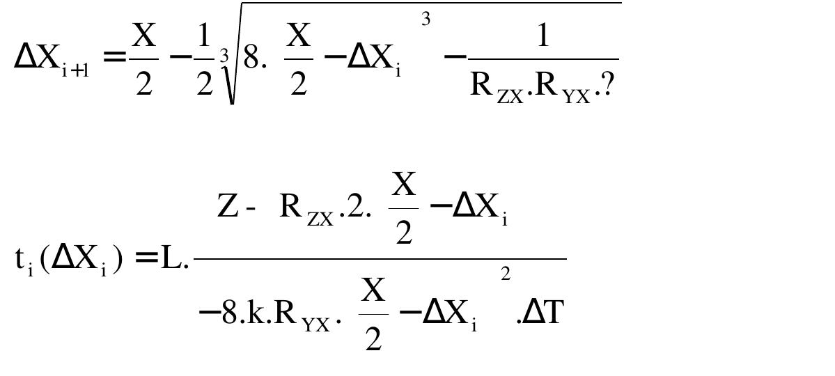If we use eq. (14) and eq. (30) in an iterative way, we can