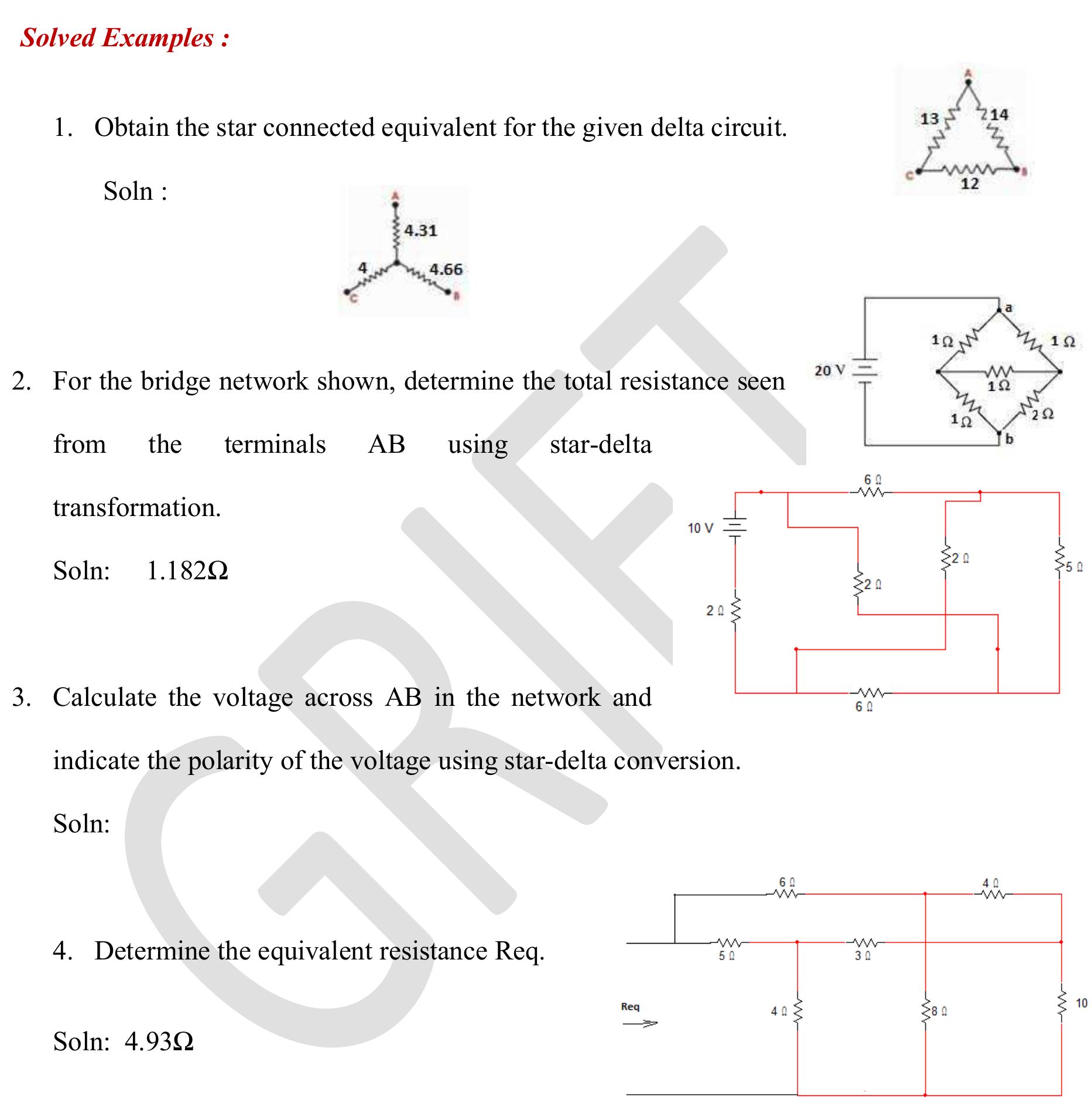 Independent sources and dependent sources