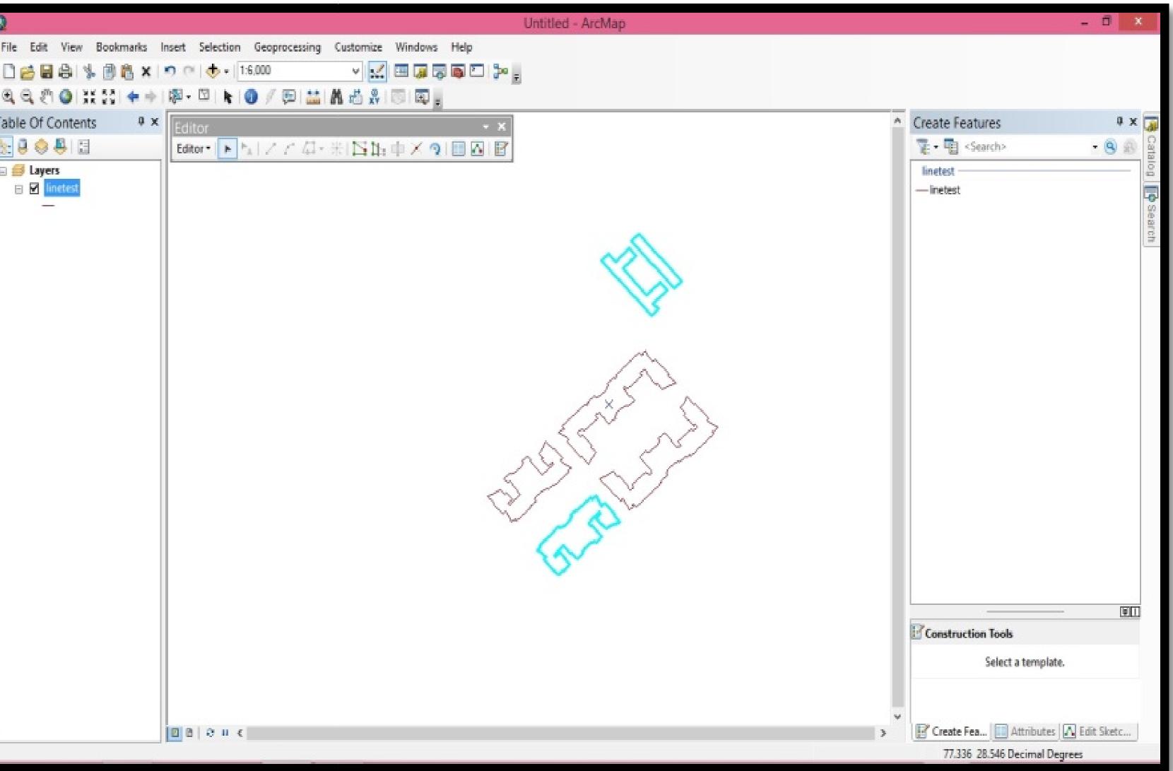 The highlighted blocks demonstrating the query answering