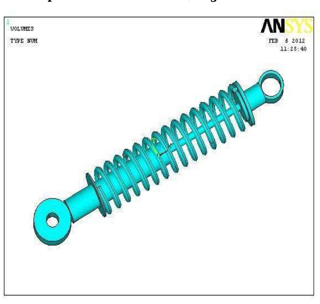 1:- imported model from pro/engineer
