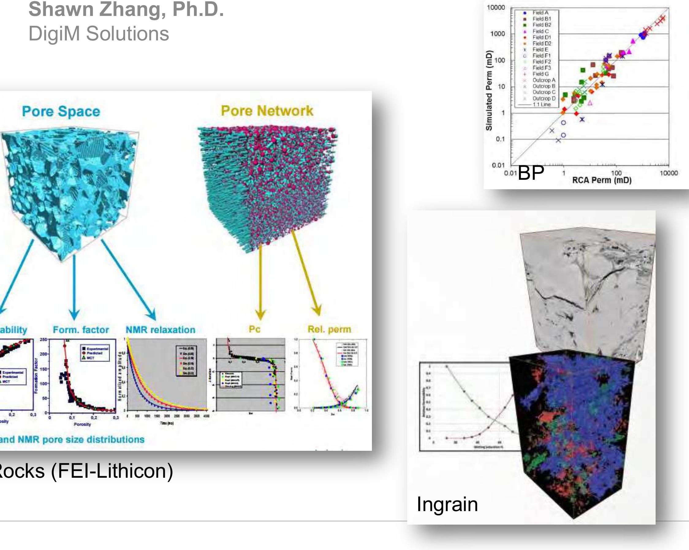 Figure 1 - Introduction to Digital Rock Physics and