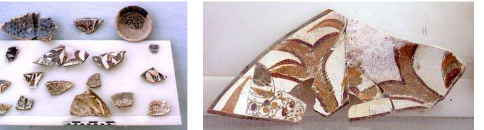From the early islamic levels of the umayyad period at