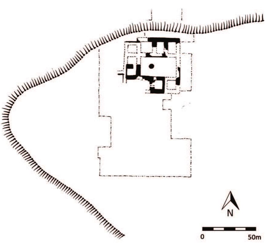 Ficure 5: aphek: middle bronze ii palace of stratum iii.