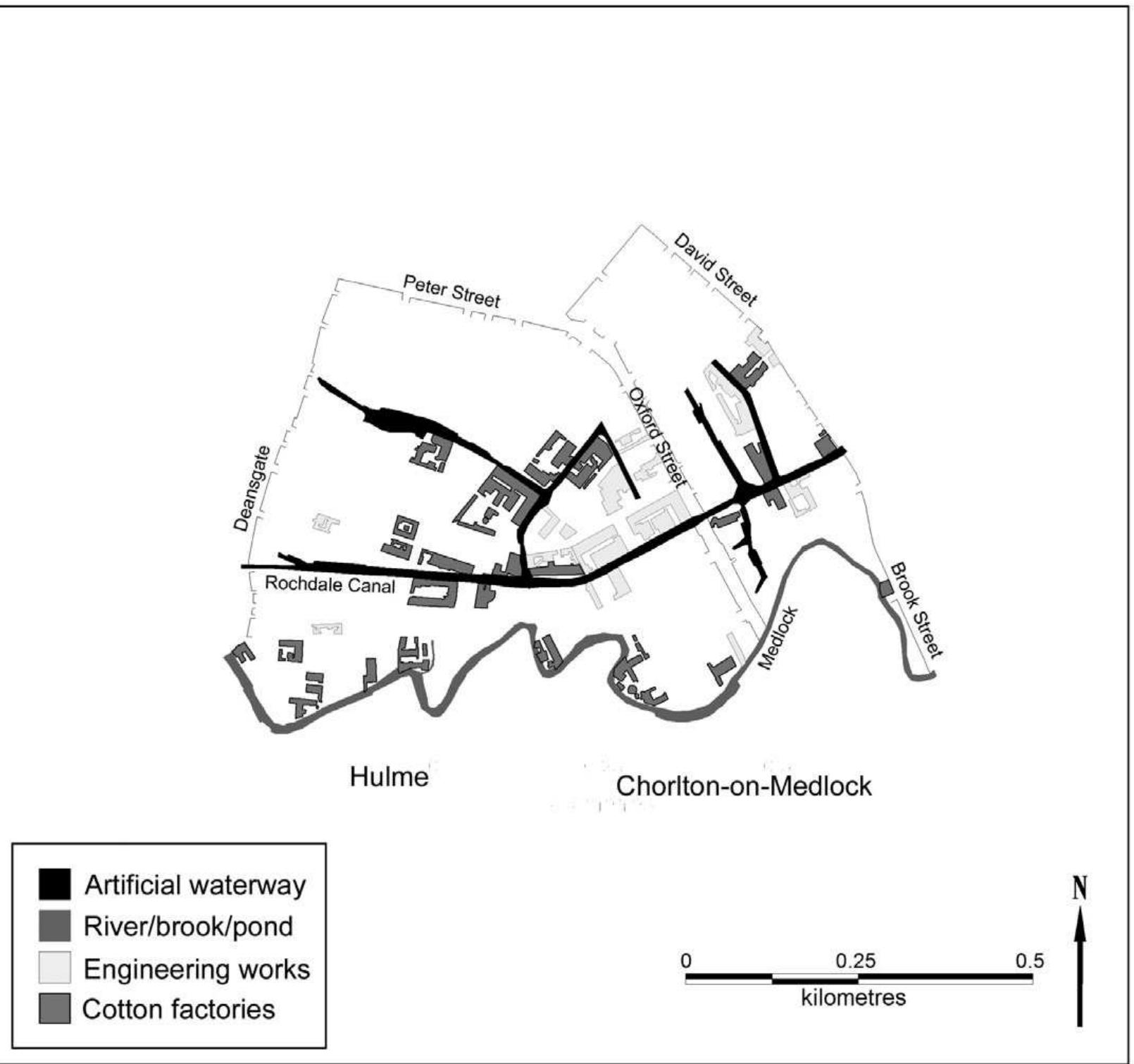 (PDF) Canals, rivers and the industrial city: Manchester's industrial ...