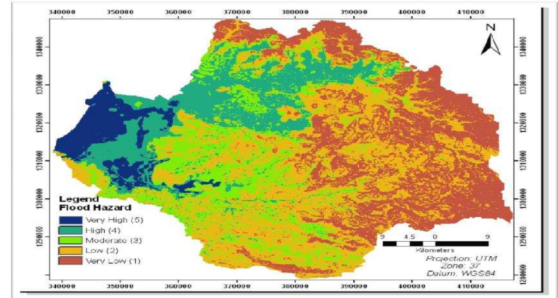 2 flood hazard map of rib-meki catchment and 24.1
