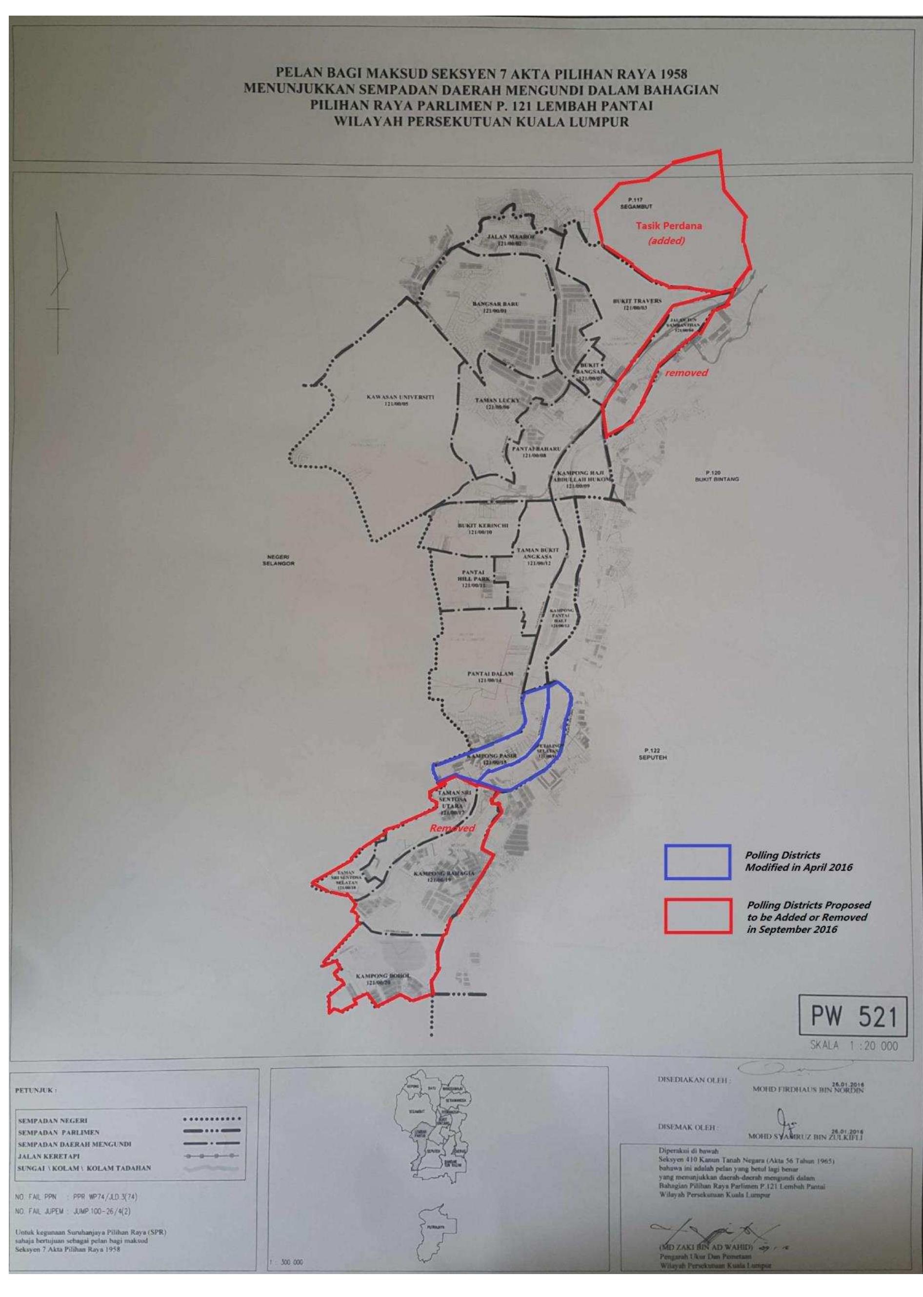 Figure 7 - from The Delimitation Proposal for P121 Lembah