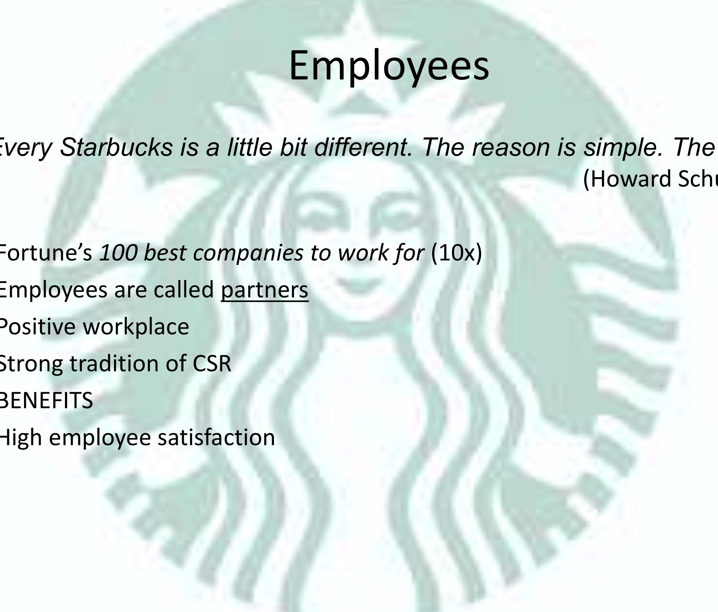 (PDF) How does Starbucks implement Stakeholder Theory Critically ...