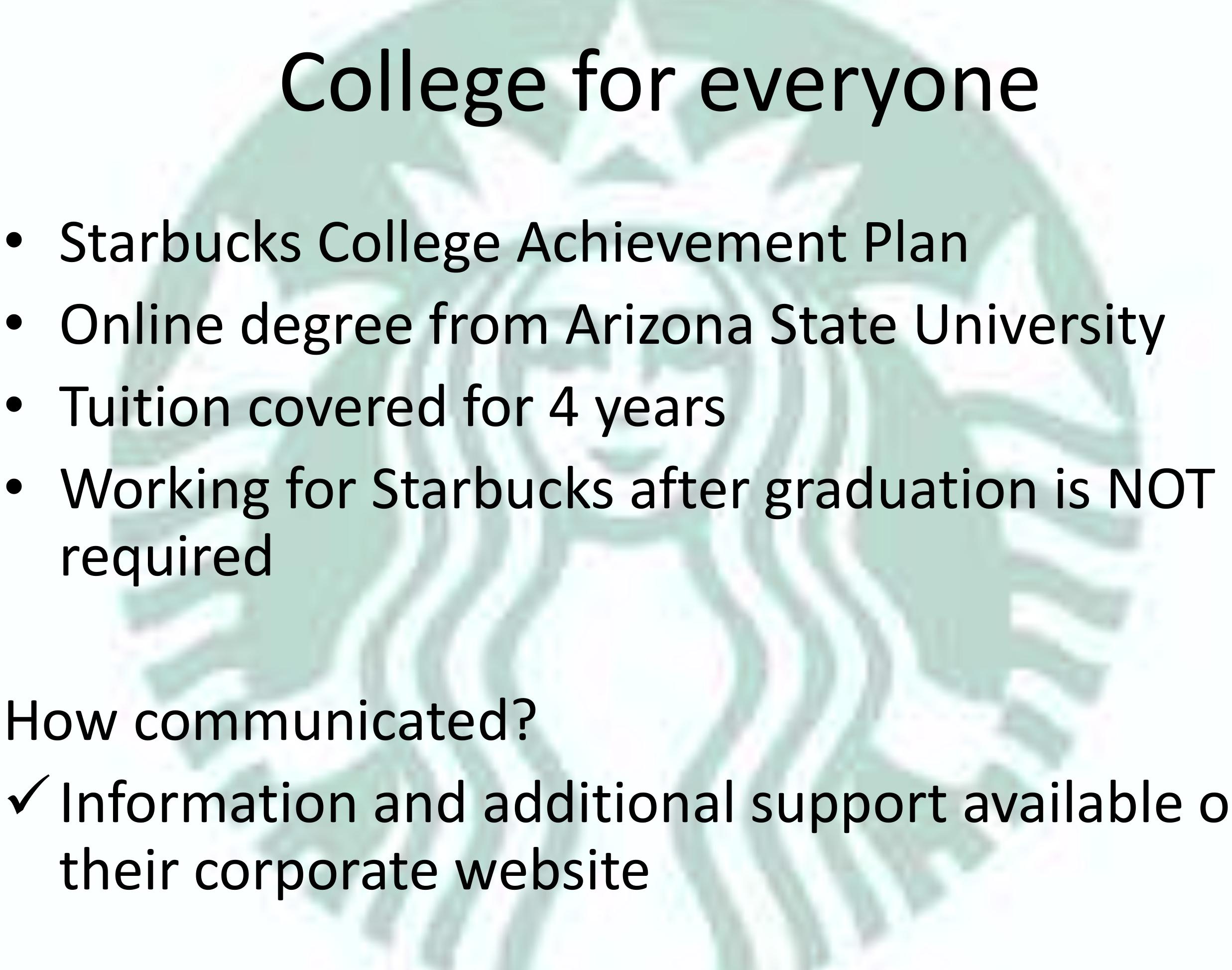 Figure 24 - How does Starbucks implement Stakeholder Theory