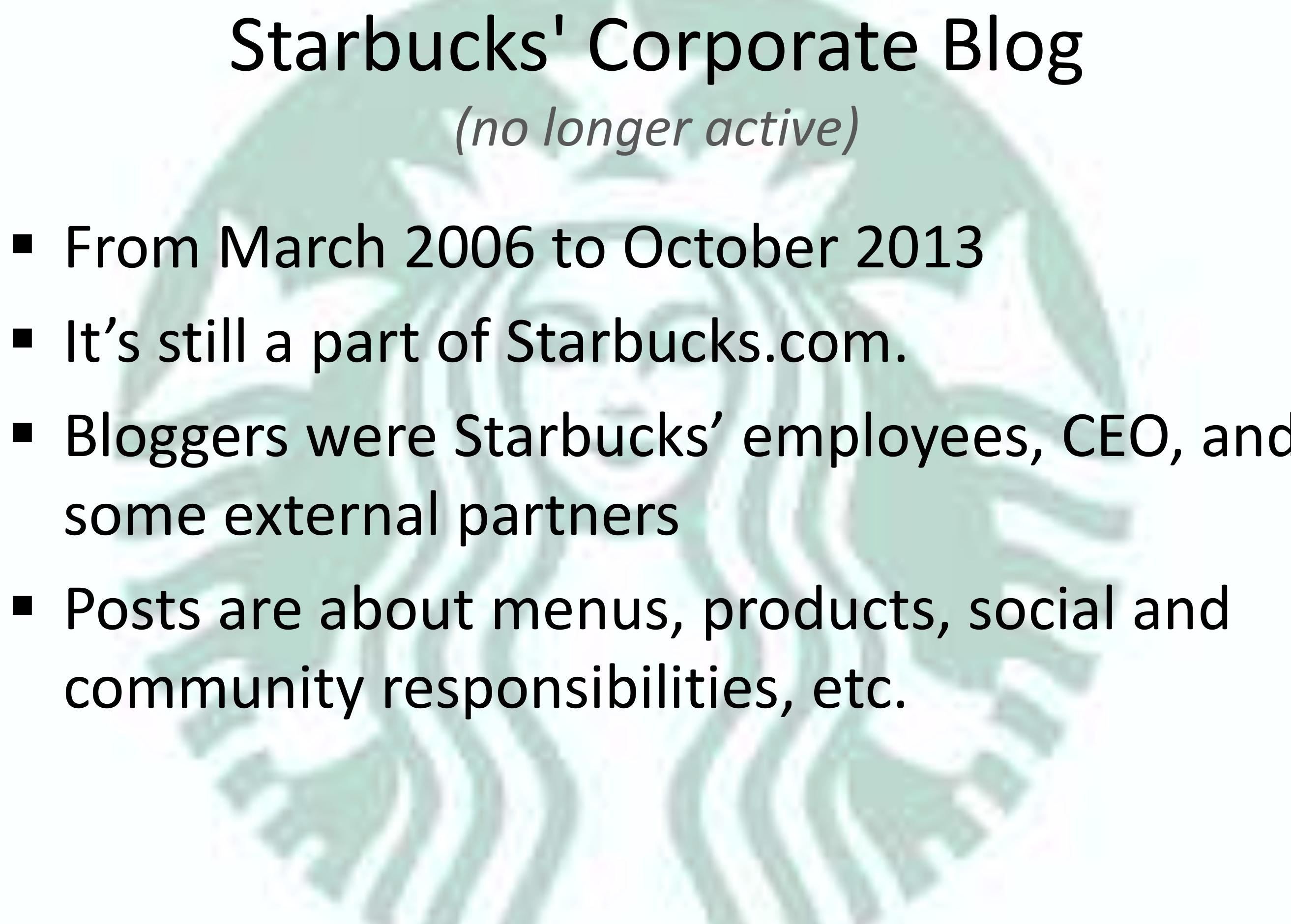 Figure 42 - How does Starbucks implement Stakeholder Theory
