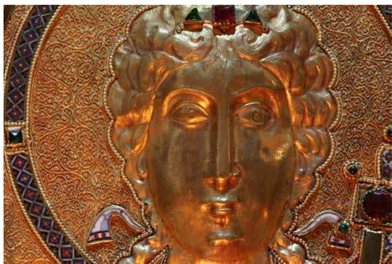 Icon of the archangel michael, late tenth century, gems,