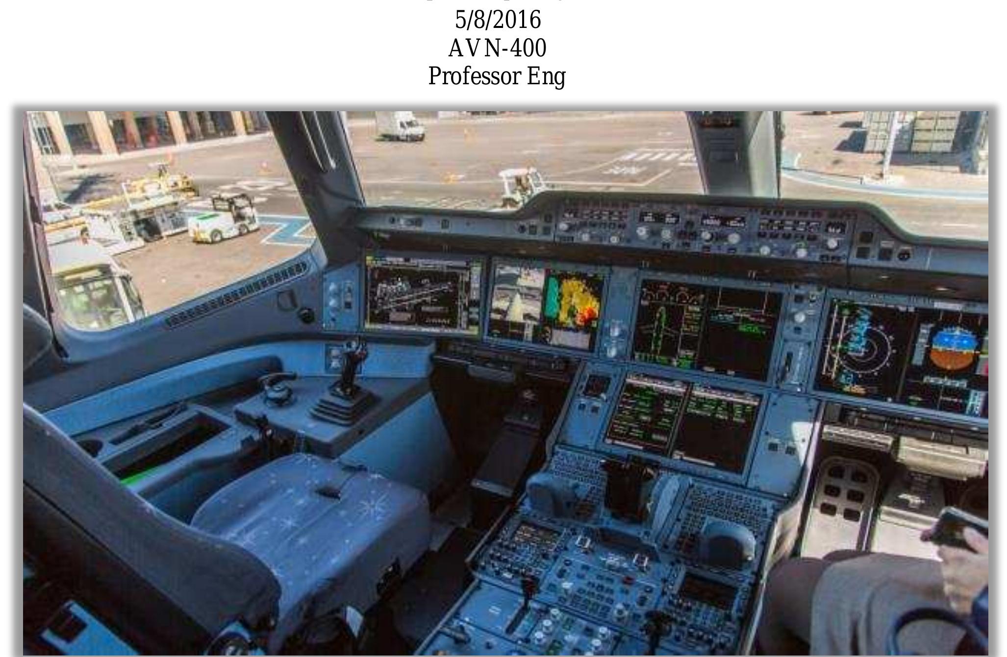 Figure 1 - Flight Management System Analysis