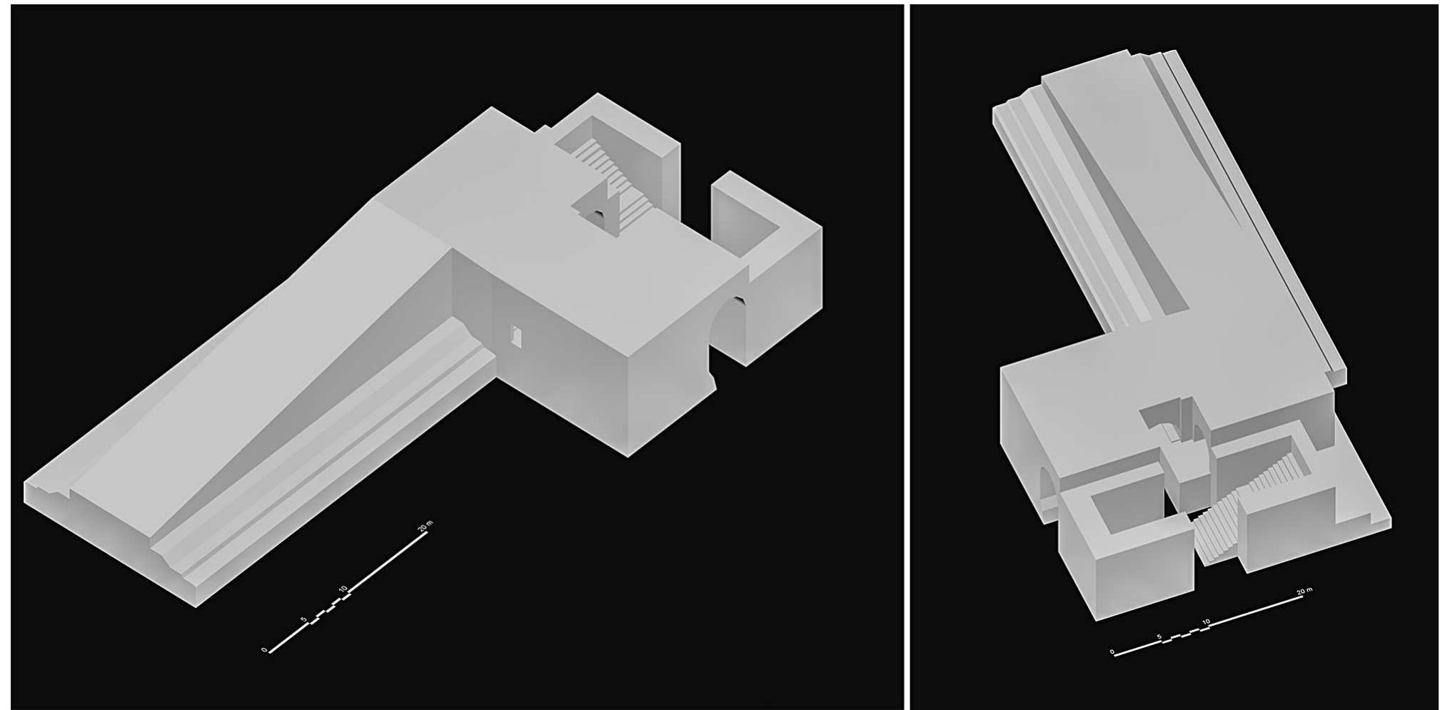 Preliminary volumetric reconstruction of the central
