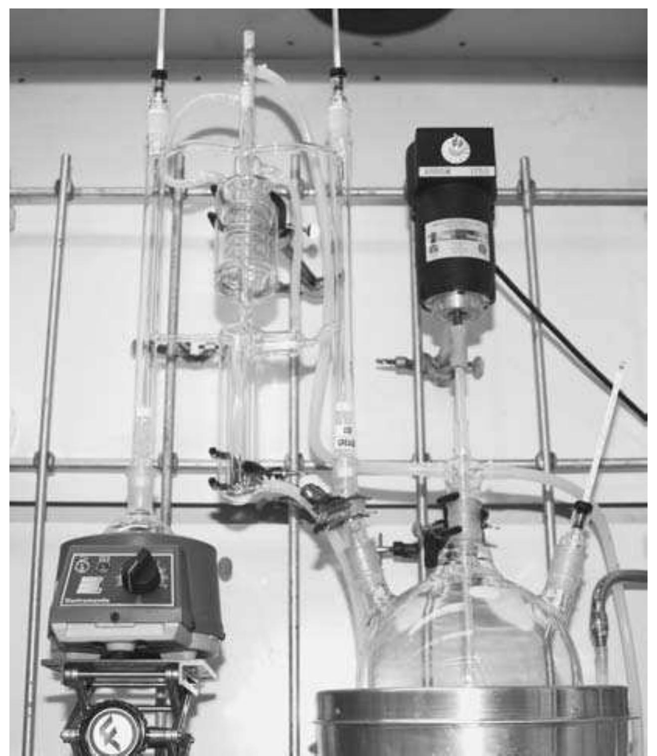 2 simultaneous distillation-extraction apparatus.