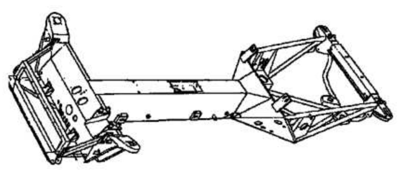 Backbone chassis figure 2-18 sheet steel backbone chassis
