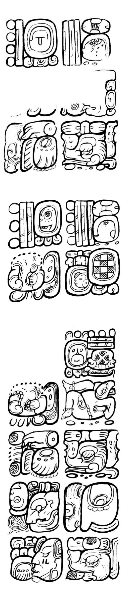 Figure 16 - The Palenque Mythology: Inscriptions from the