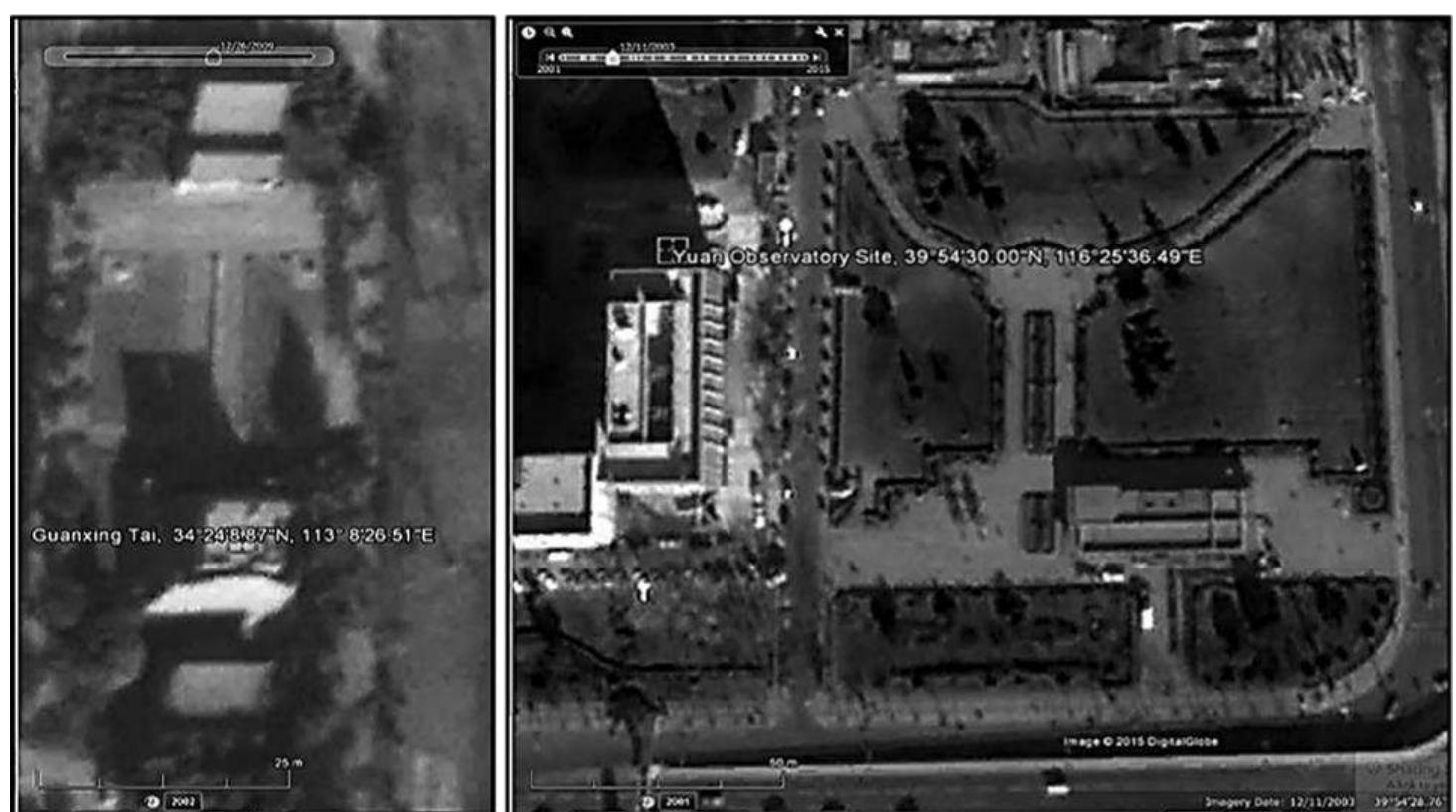 Solar declinations at meridian transit on 30 may and 14