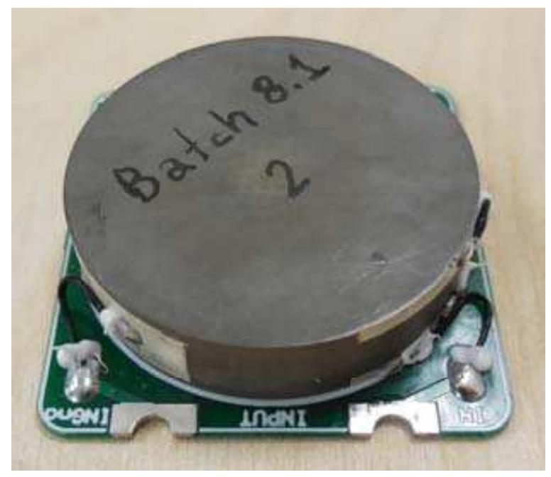 Isolated piezoelectric radial transformer for use in ac-dc