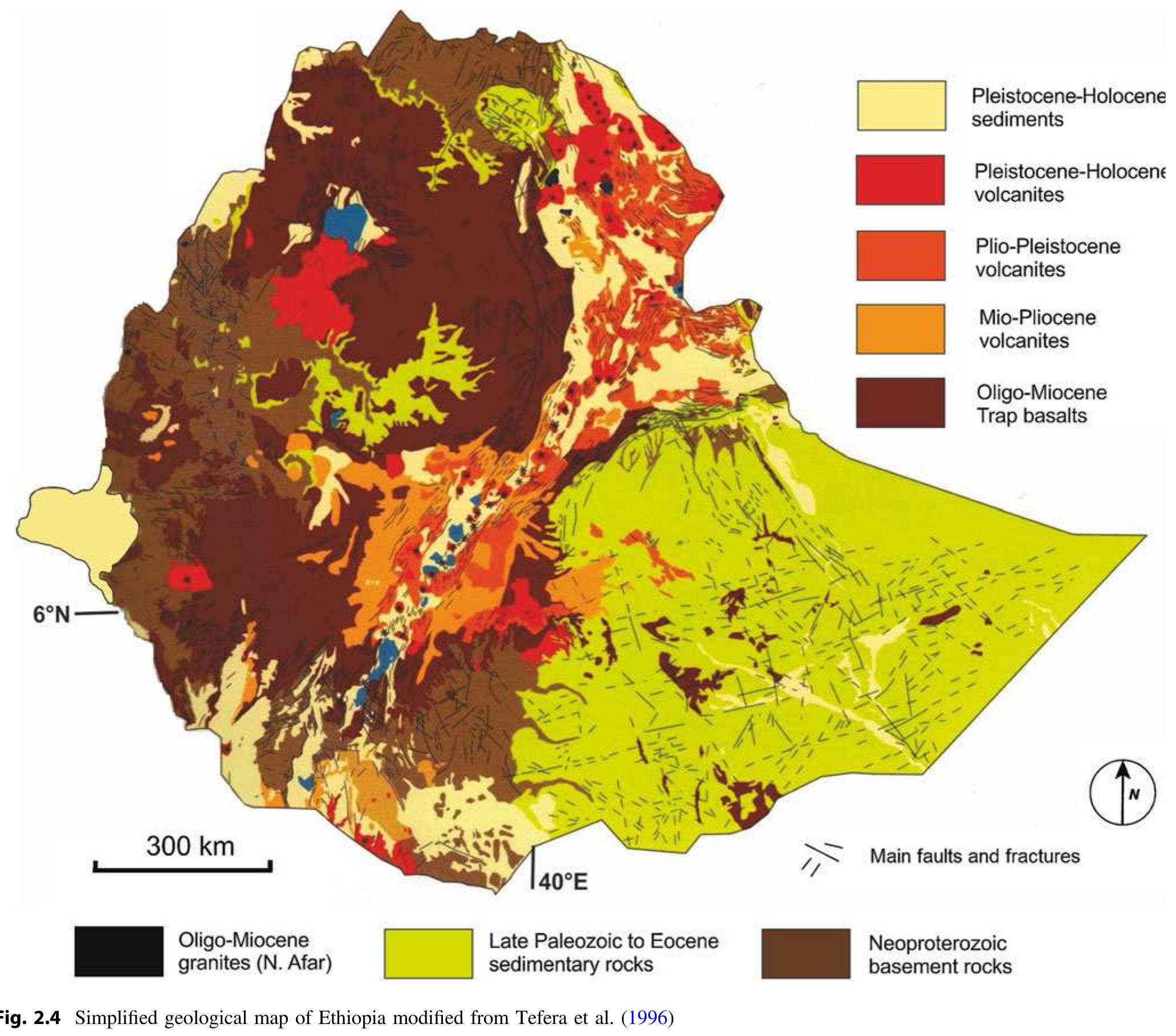 (PDF) Geology of Ethiopia: A Review and Geomorphological Perspectives