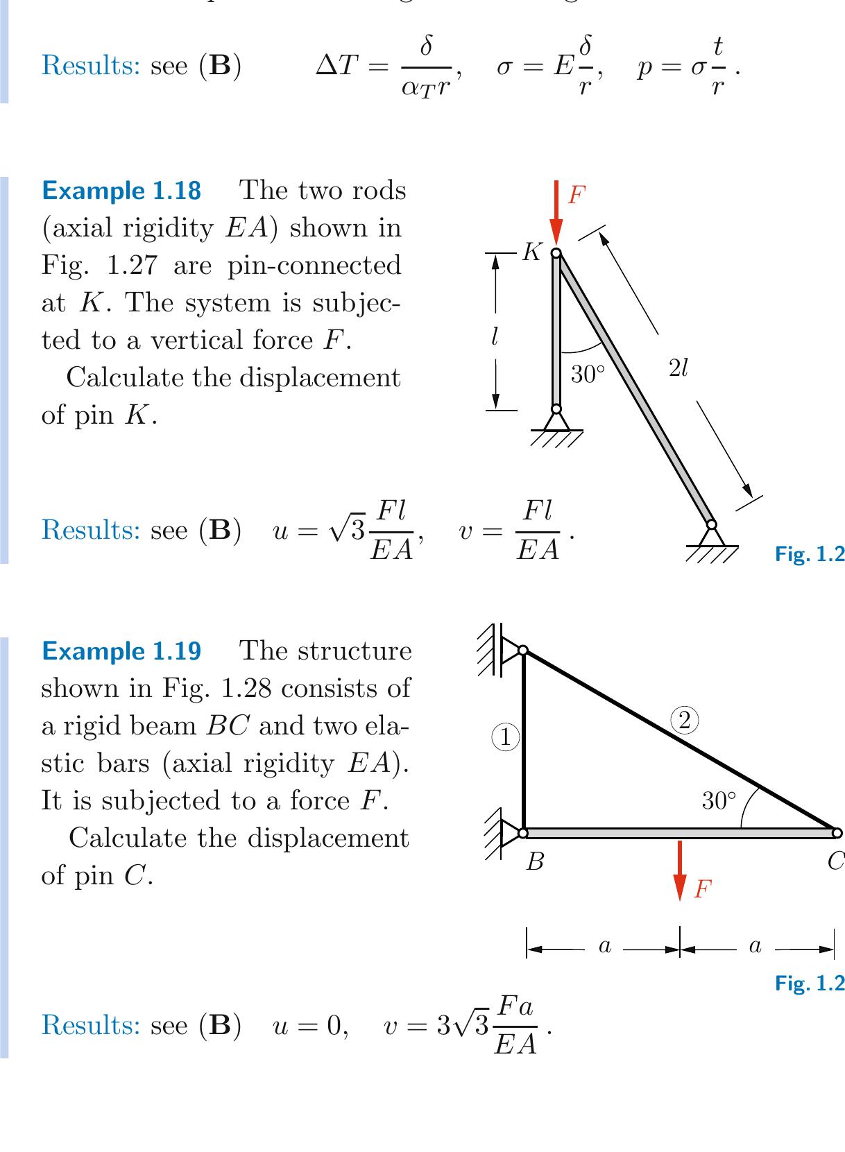 Figure 18 - Tension and Compression in Bars