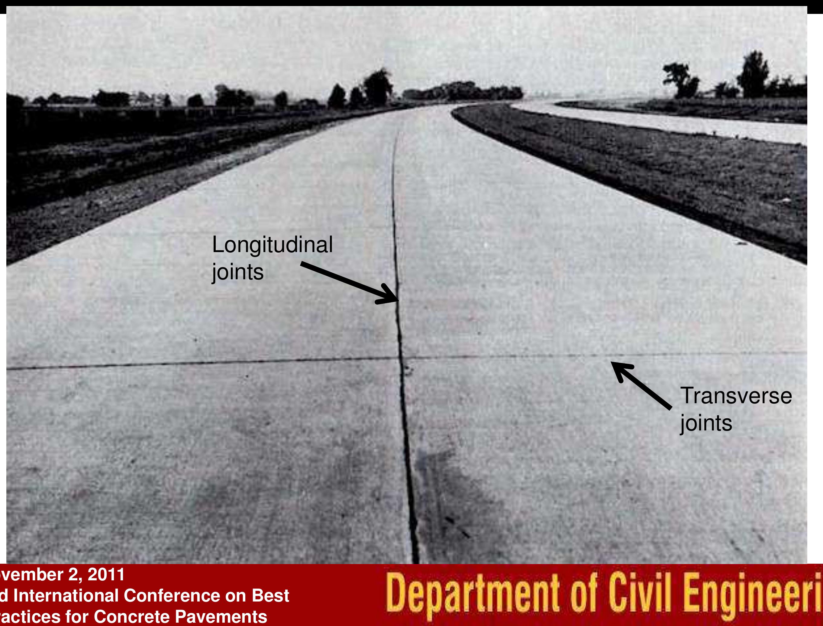 Figure 2 - from Dowel and Tie Bars in Concrete Pavement