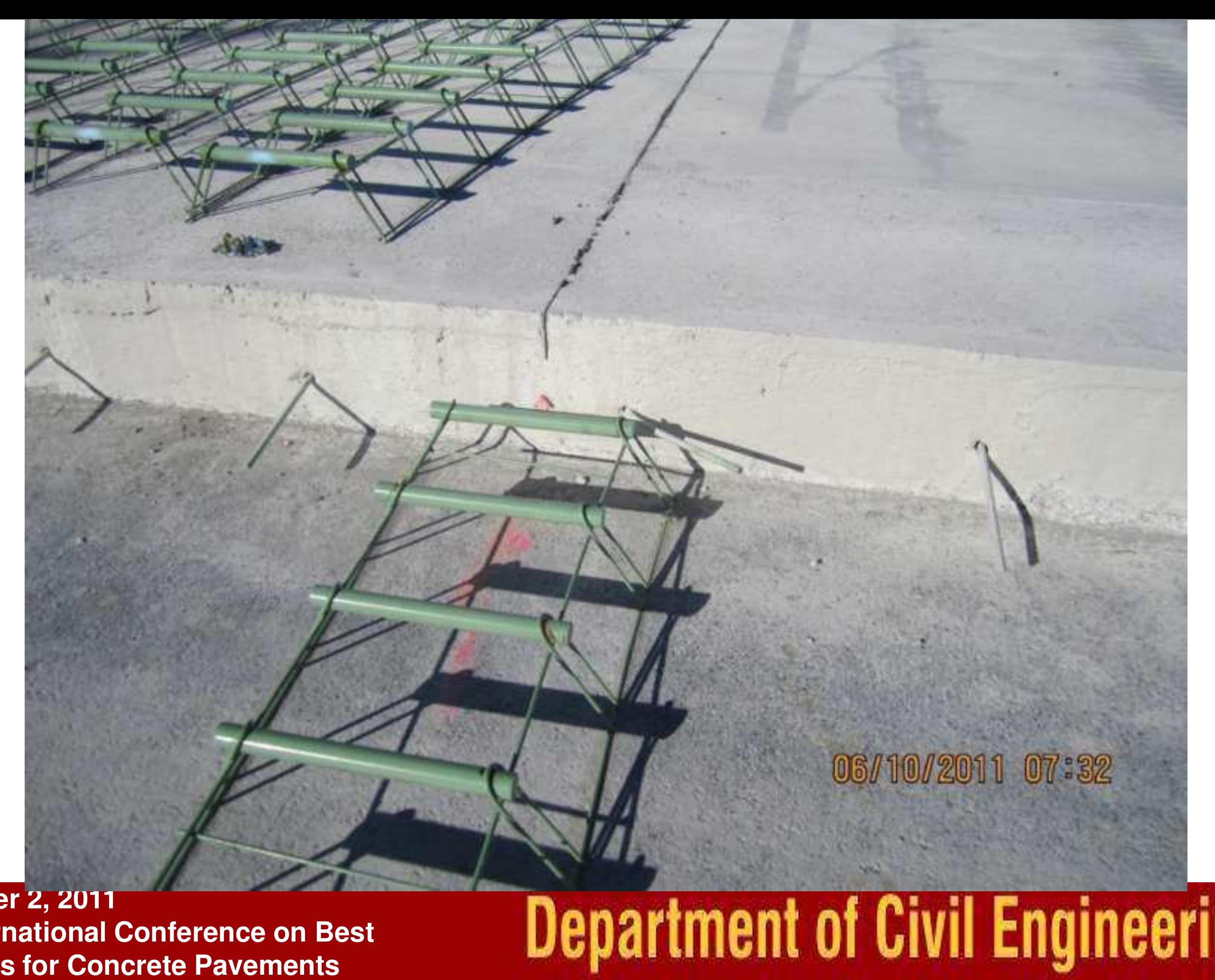 Figure 25 - Dowel and Tie Bars in Concrete Pavement Joints: