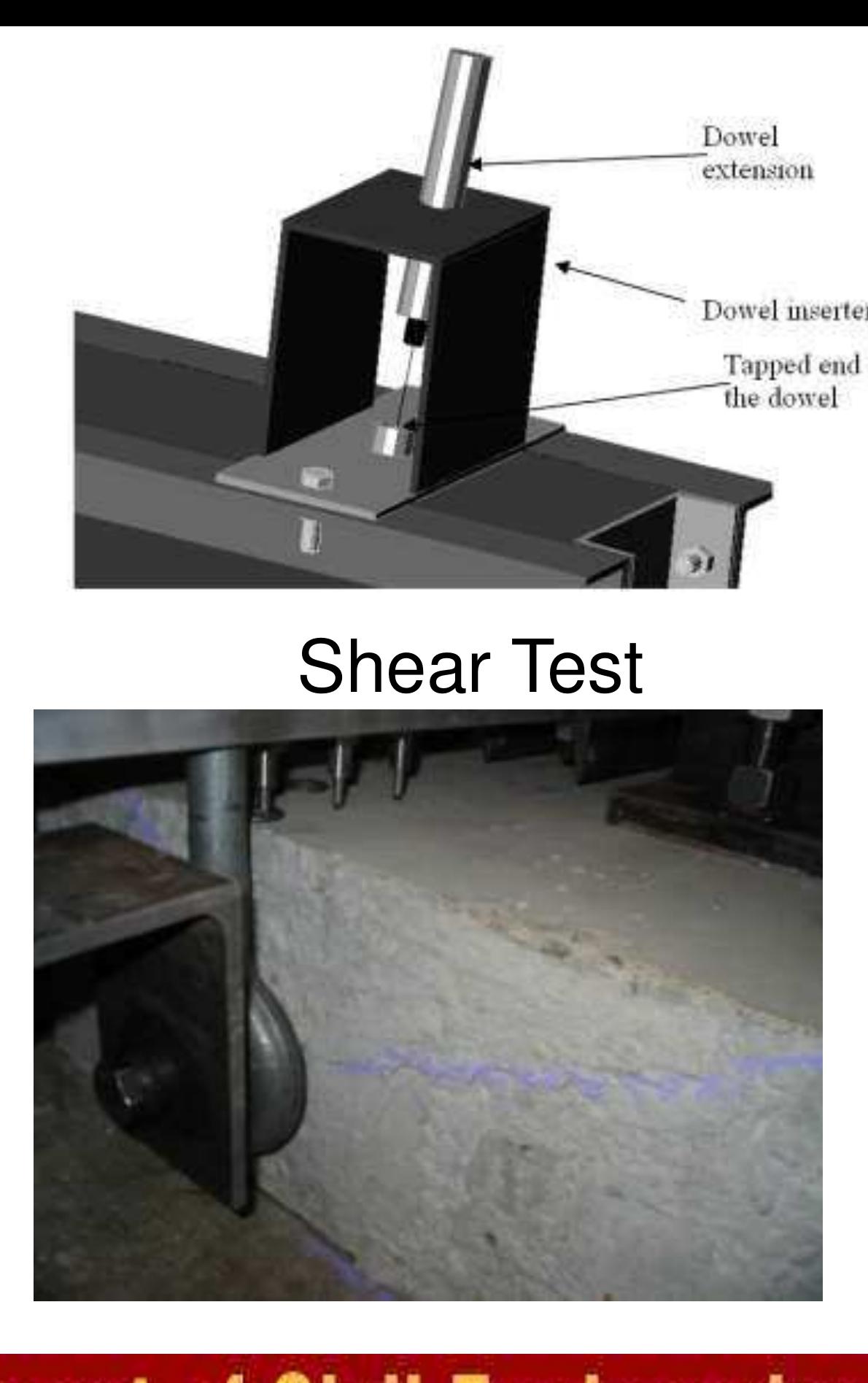 Figure 43 - Dowel and Tie Bars in Concrete Pavement Joints: