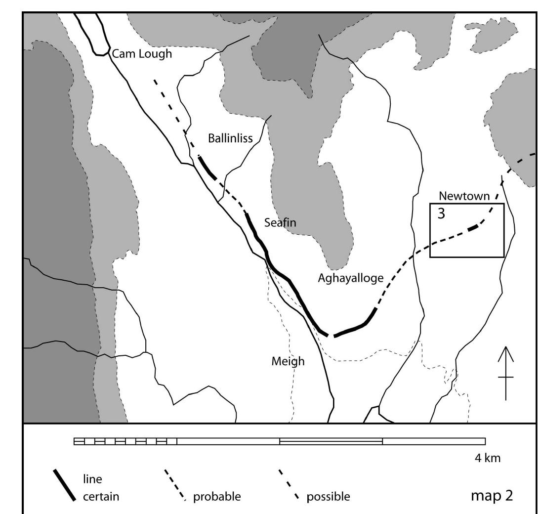 Map 2 — the danes cast (section-c) near meigh. the position