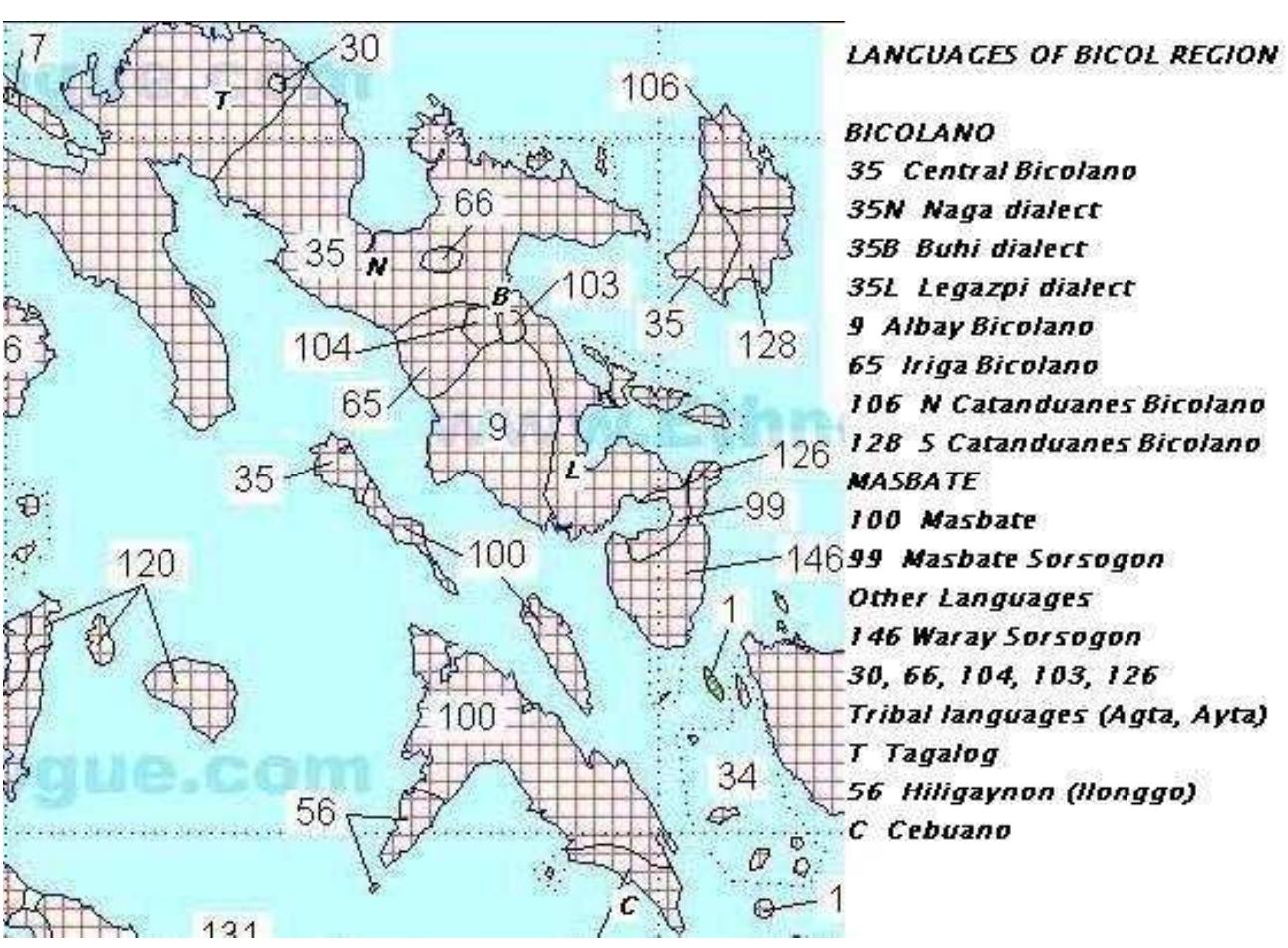 (PDF) Linguistic Variations of the Sorsoganon Languages: Its ...