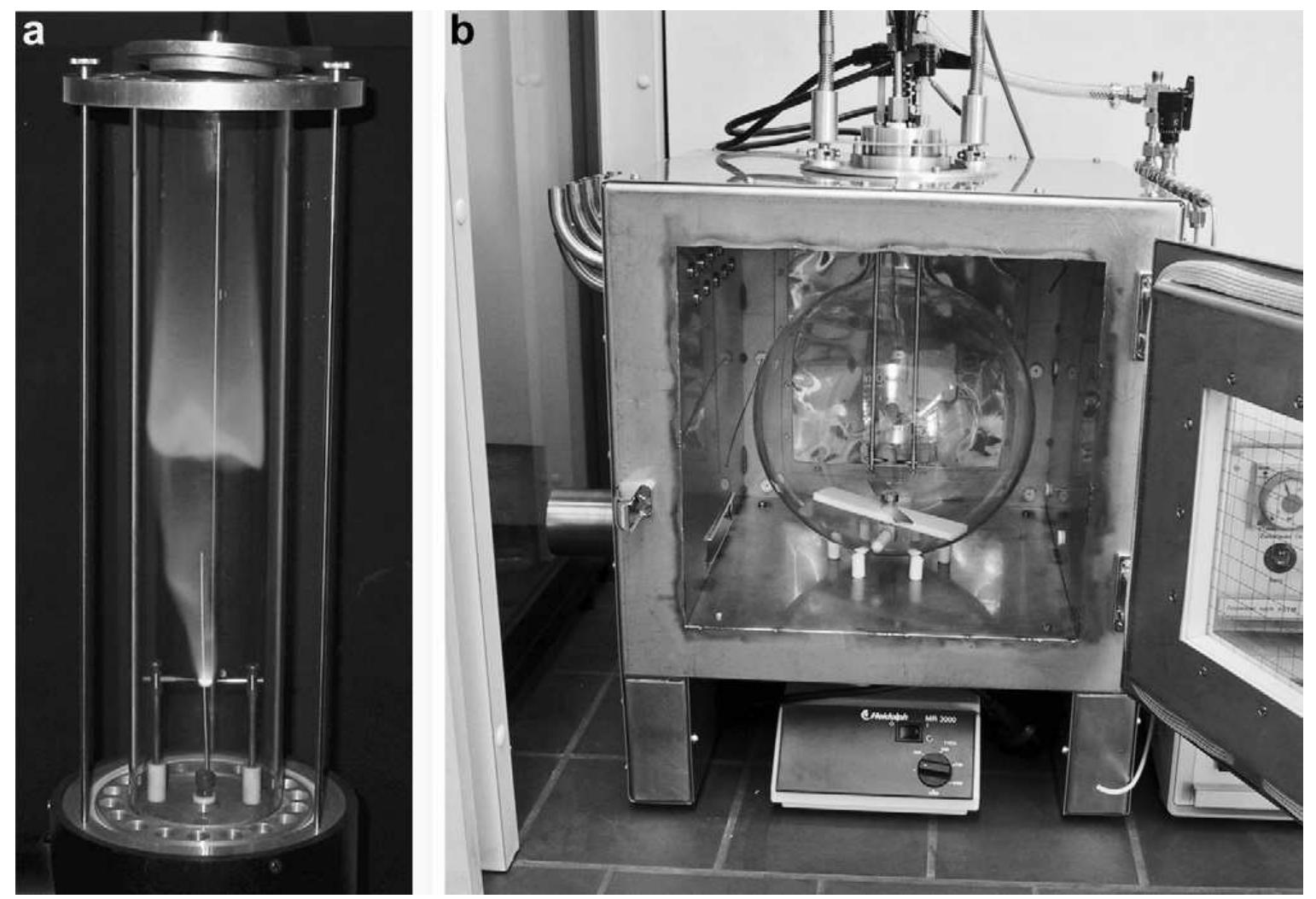 Recommended test apparatus in standards to determine the