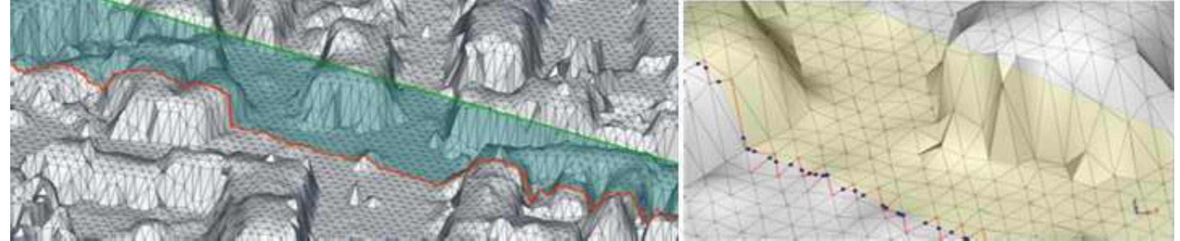 Figure 13 - Digital surface models for GNSS mission planning