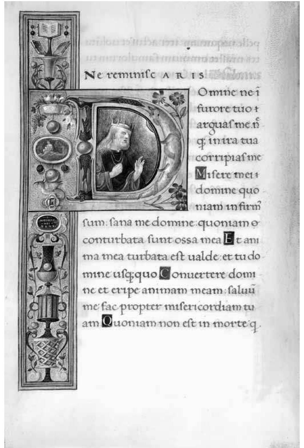 Position, given the quire structure, is original. there was