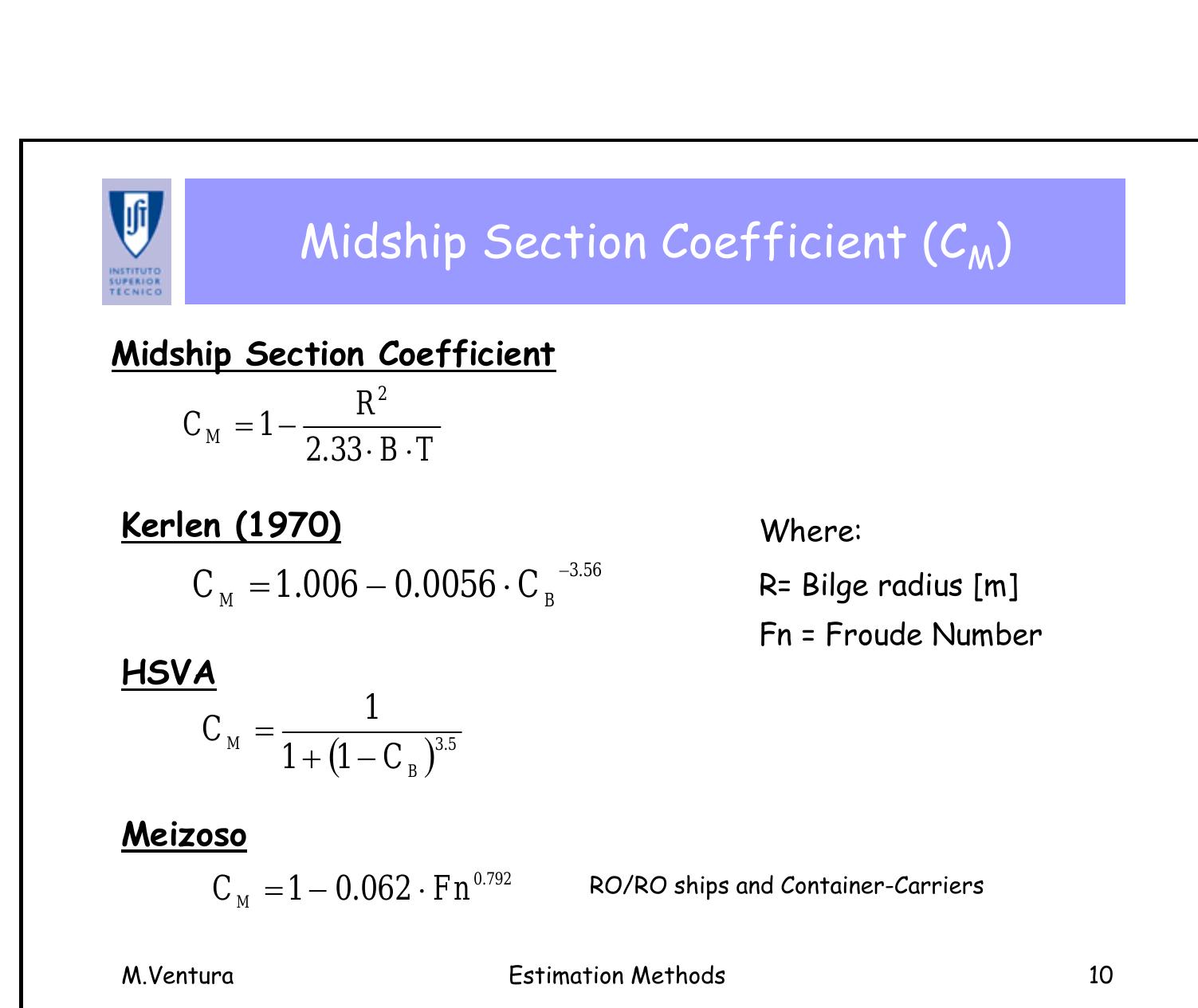 (PDF) Estimation Methods for Basic Ship Design